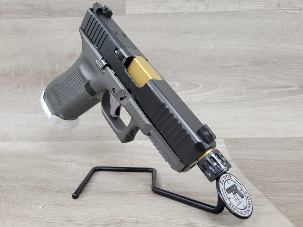 Custom GLOCK 45 MOS FS FXD 9MM Semi-Auto Pistol 5.5lb 17RD - Marinette ...